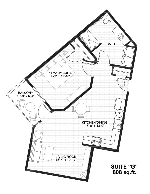 Timber Pointe - 1 Bed 1 Bath | Laebon Rental Communities
